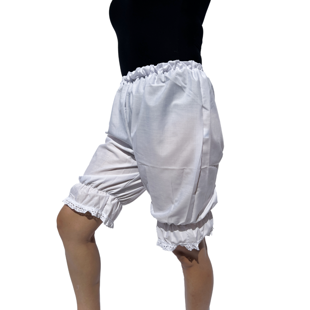 Kakentli Women's Folklorico Dance Bloomers, Cotton Lace – Folkicks