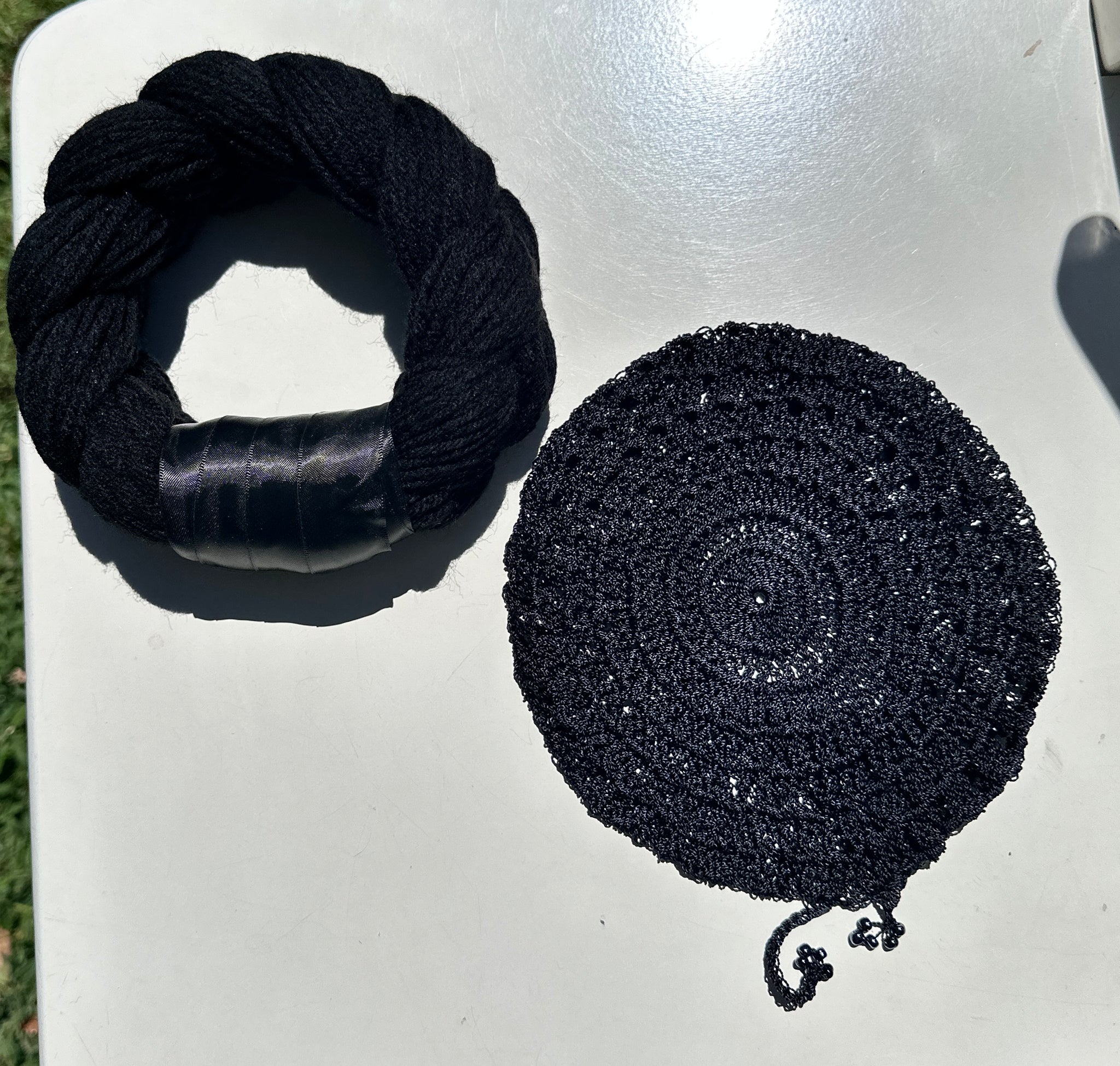 Folkicks Folklorico Hair Net for Base Braid Bun