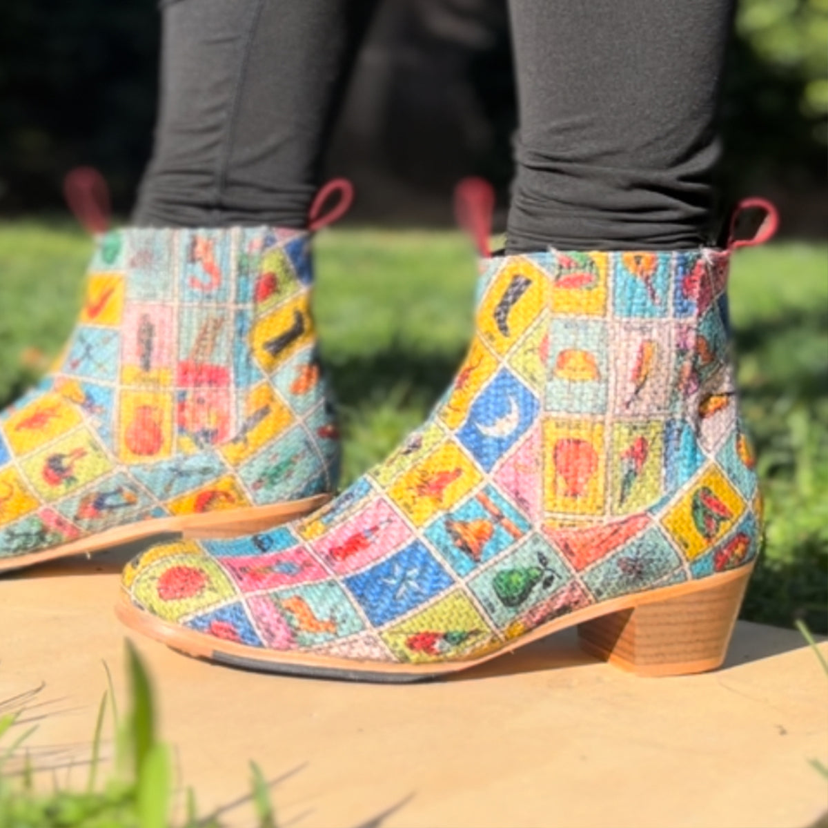 Colonial 127 Men's Folklorico Boots with Nails, Loteria, 5cm Heel ...