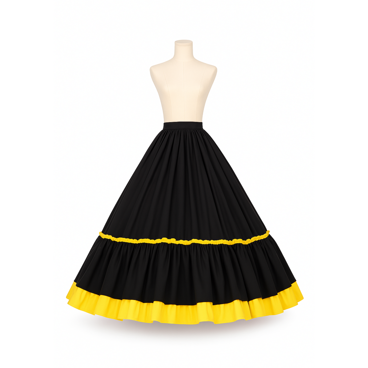 Makech Doble Vuelo Folklórico Practice Skirt, Doble Holán – Folkicks