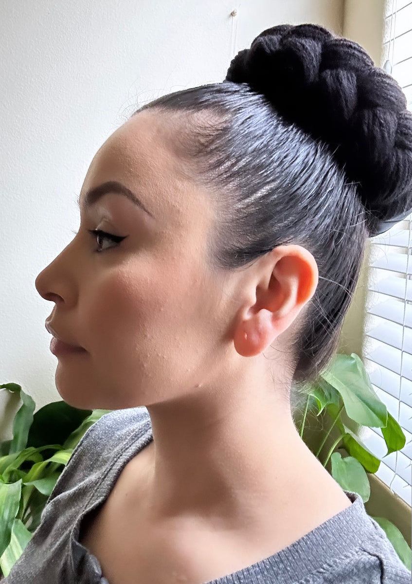 Folklorico Dance Base Braid Headpiece, Tocado, Trenza, Folklorico Bun ...