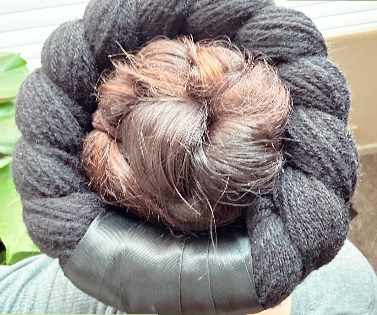 Folklorico Dance Base Braid Headpiece, Tocado, Trenza, Folklorico Bun ...